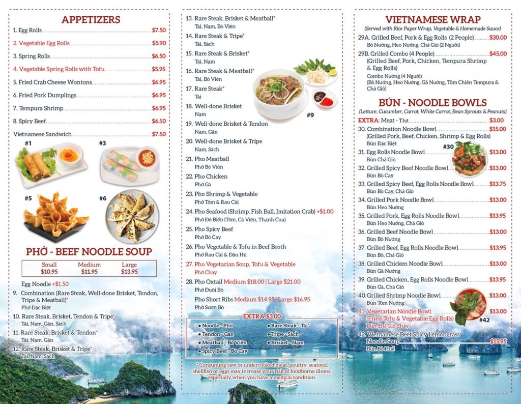 Menu QR - Mr Pho